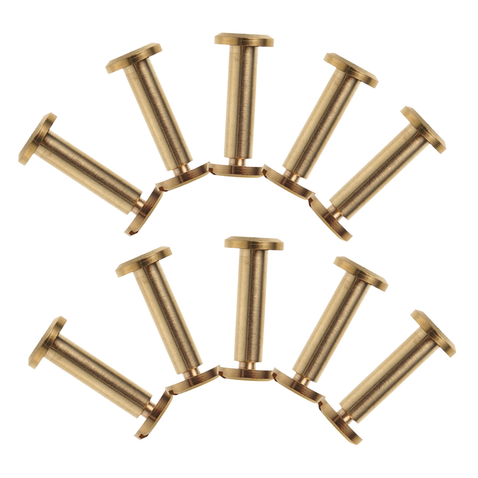 10 Pcs Staples Scrapbook Screws Replacement Photo Albums Binding Screws ...