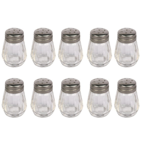 10 Pcs Storage Bottle Oil Pot Condiment Jars Pepper Dispenser Seasoning ...
