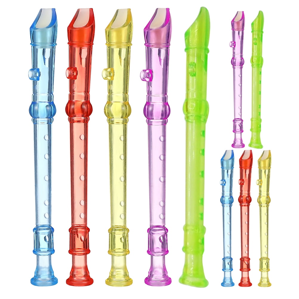 10 Pcs Student Music Flute Mini Descant Recorder Children's Musical ...