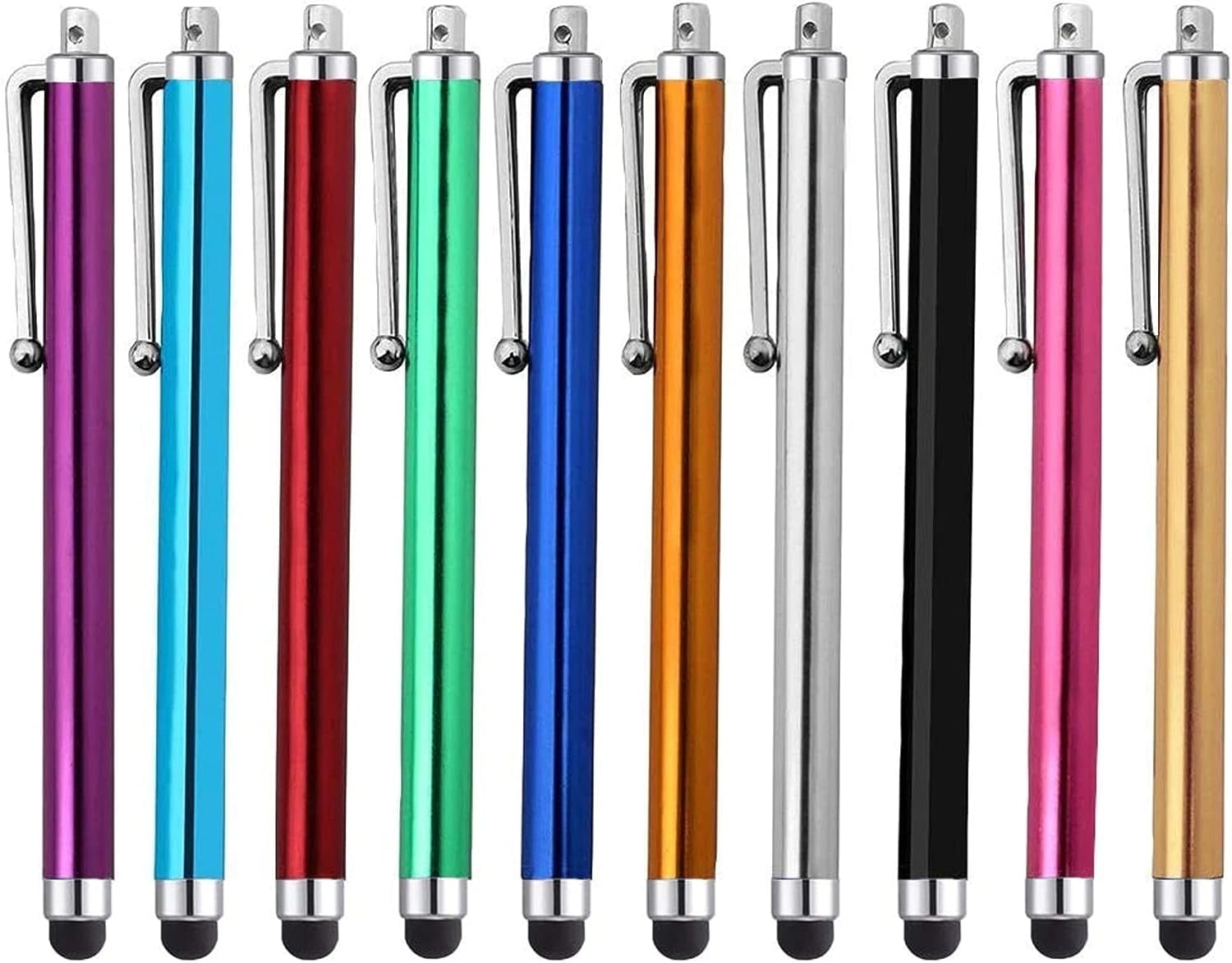 10 Pcs Stylus Pens for Touch Screens, Universal Capacitive Stylus Touch ...