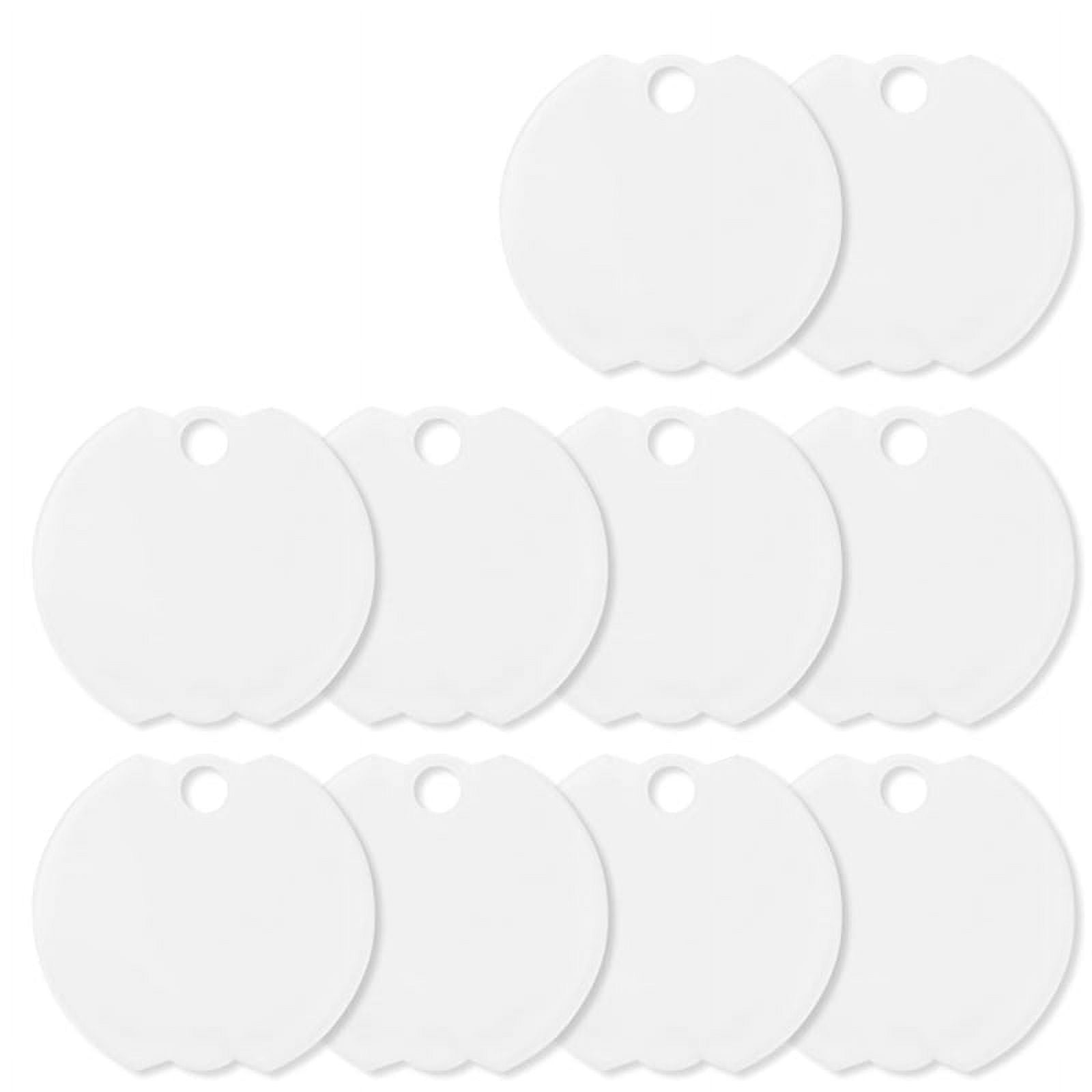 10 Pcs Sublimation Acrylic Name Plate Blanks, Name Tag for 40 Oz ...
