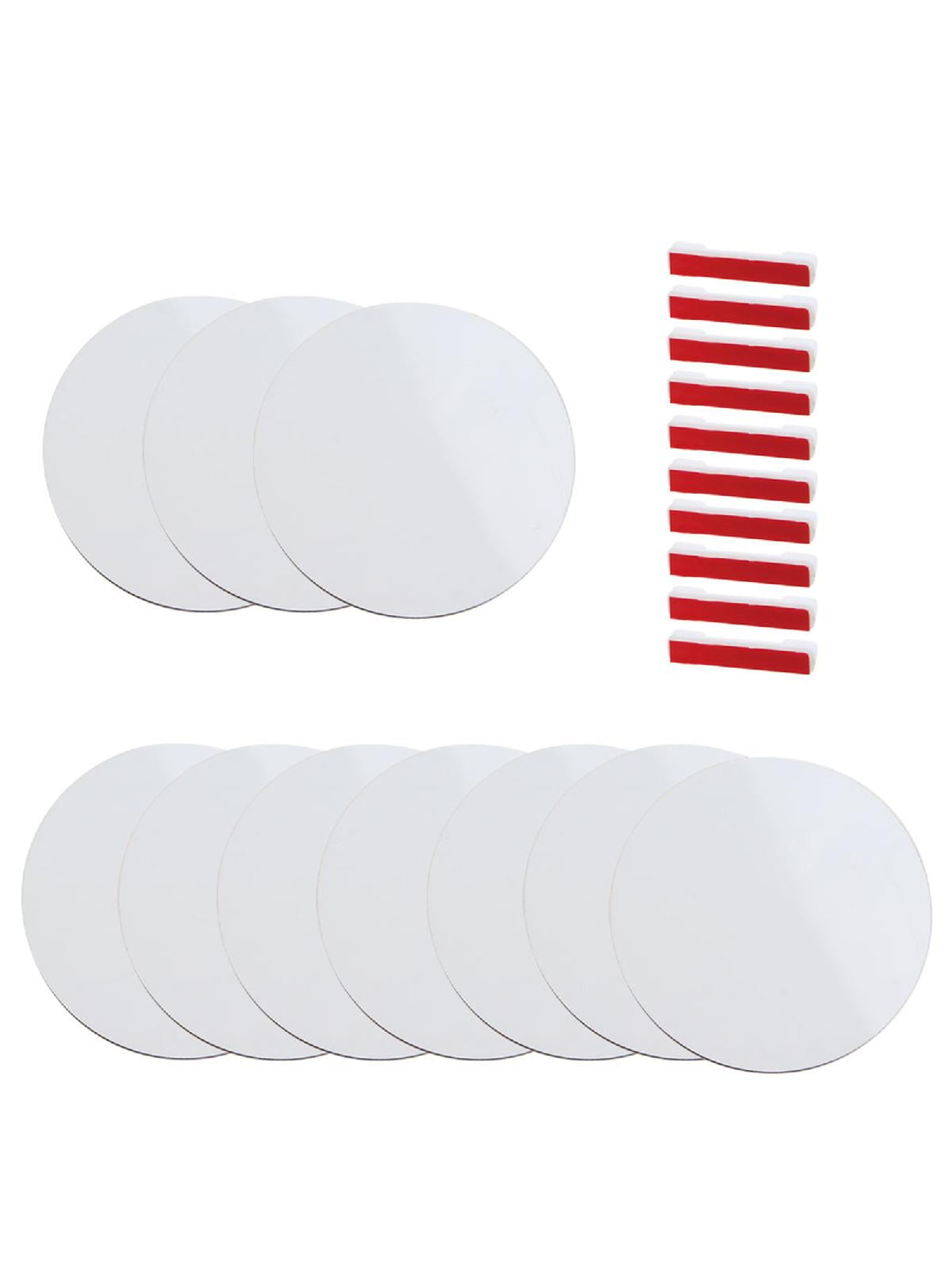 10 Pcs Sublimation Name Tags Diy Blank Id Name Badges with Self ...