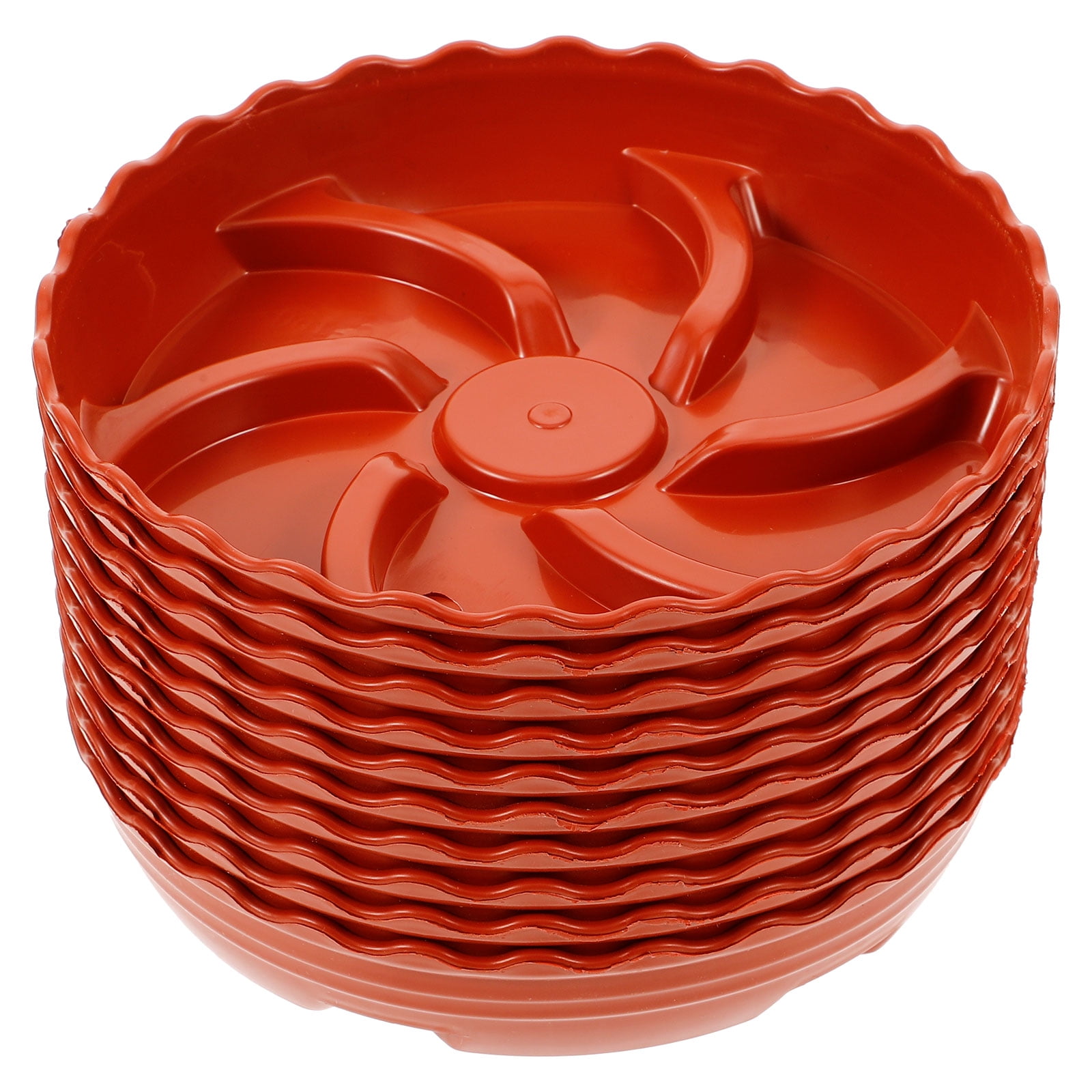 10 Pcs Succulent Tray Drip Pan Flower Pot Trays Square Bonsai Pot Tray ...