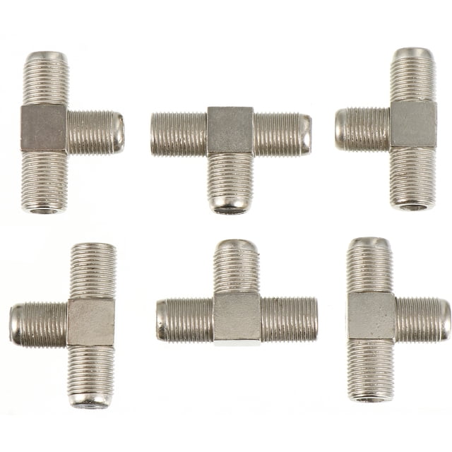HOMEMAXS 10pcs 3 Way F Type Coax Splitters Female to 2 Female Coaxial ...