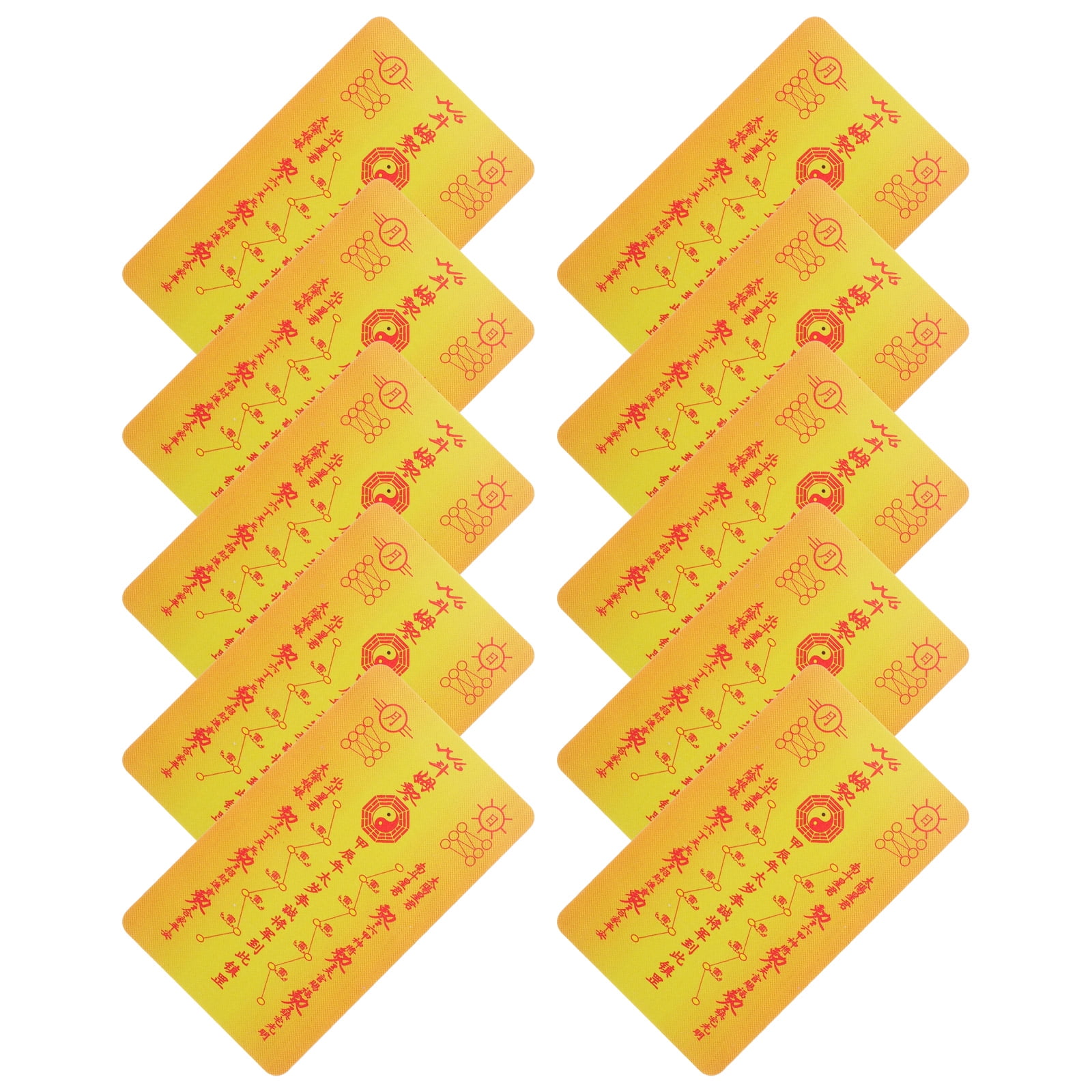 10 Pcs Tai Sui Card General Auspicious Cards 2024 Amulet Cards Chinese ...