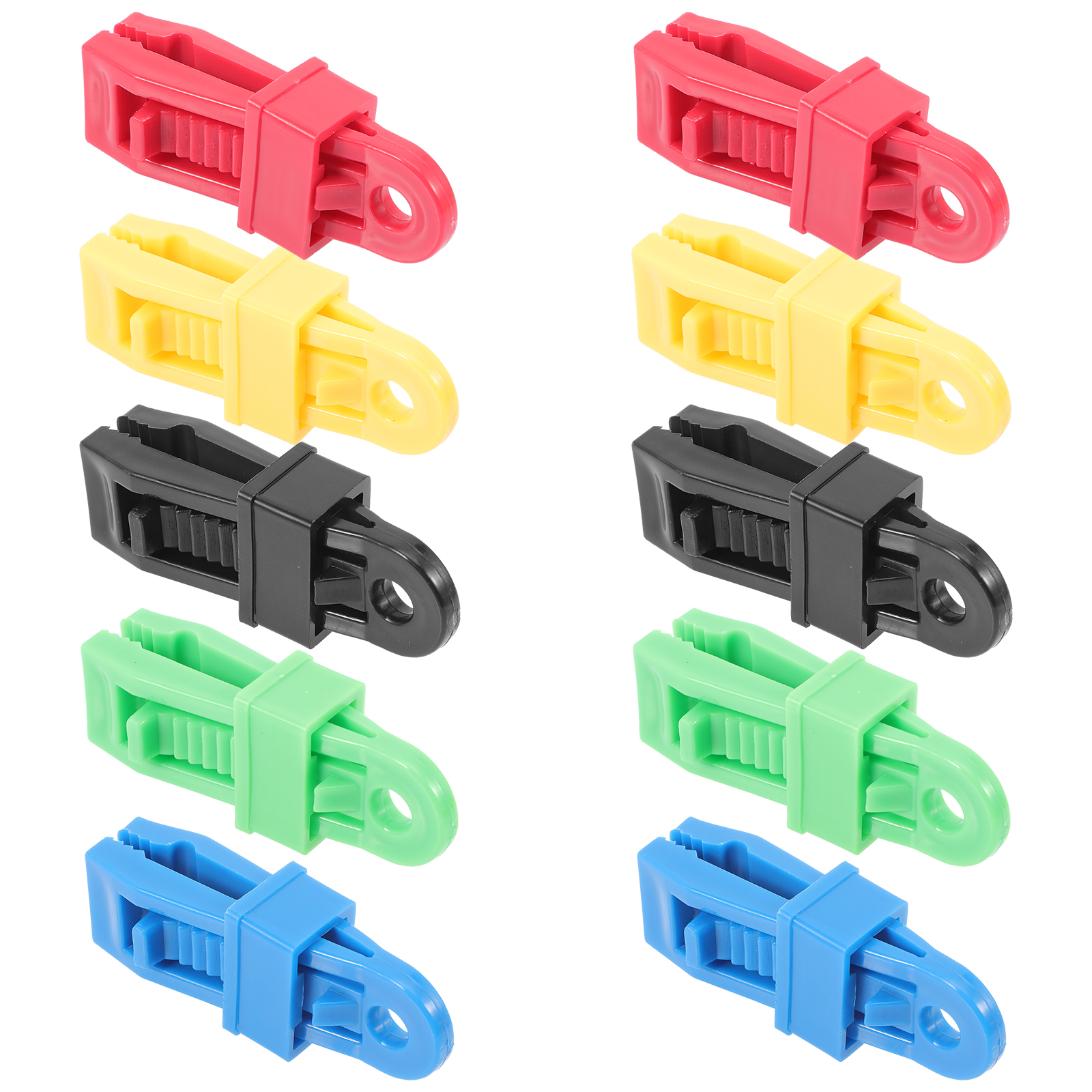 10 Pcs Tent Clip Hanger Hooks Tents Wear-resistant Fixers Clips for ...
