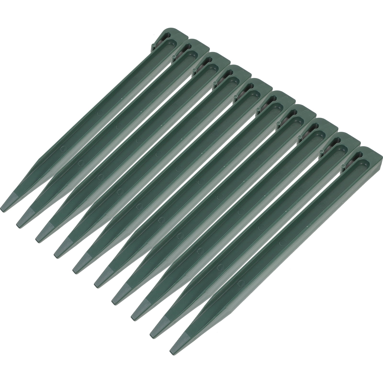 TABLZONE Landscape Edging Green Plastic Yard Border Easy Install Garden ...