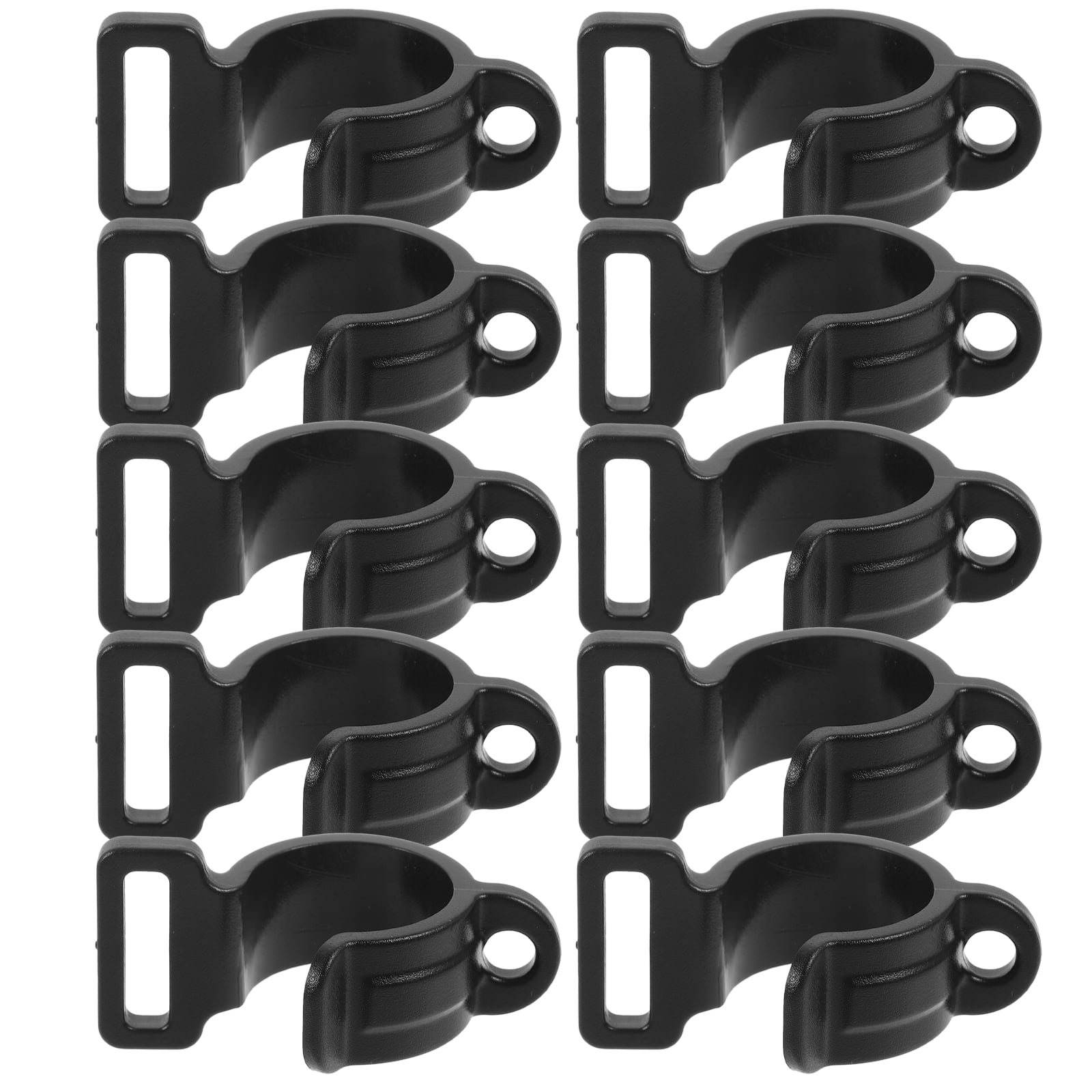 10 Pcs Tent Pole Clip Outdoor Hooks Movable Camping Portable Clothes ...