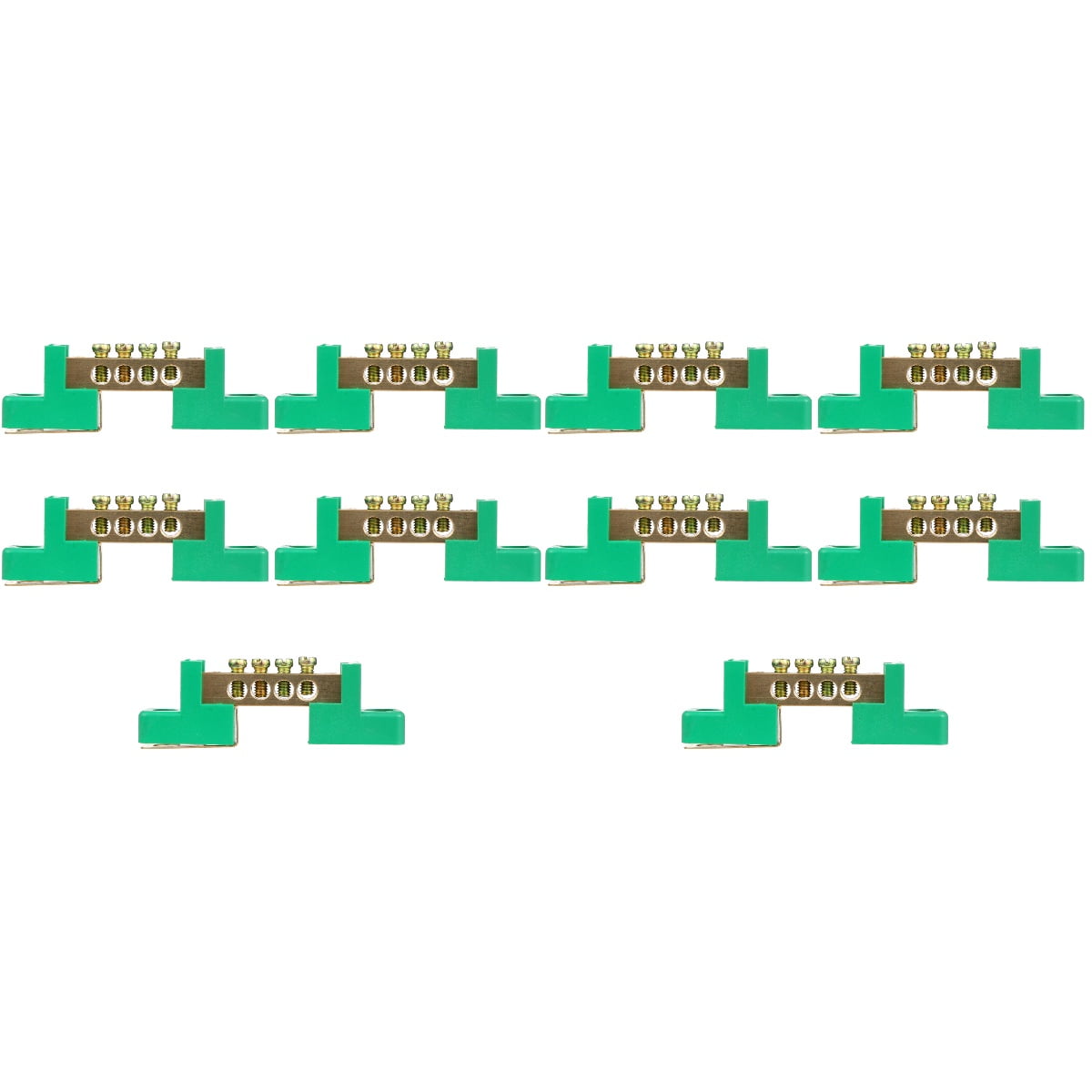 10 Pcs Terminals Batteries Car Battery Terminal Block Strip Kit ...