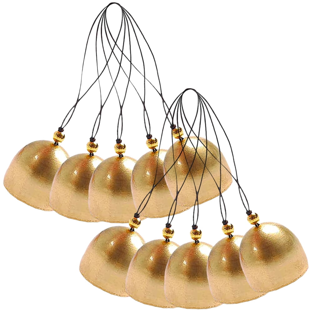 10 Pcs The Bell Inflatables Jingle Bells for Crafts Vintage Christmas ...