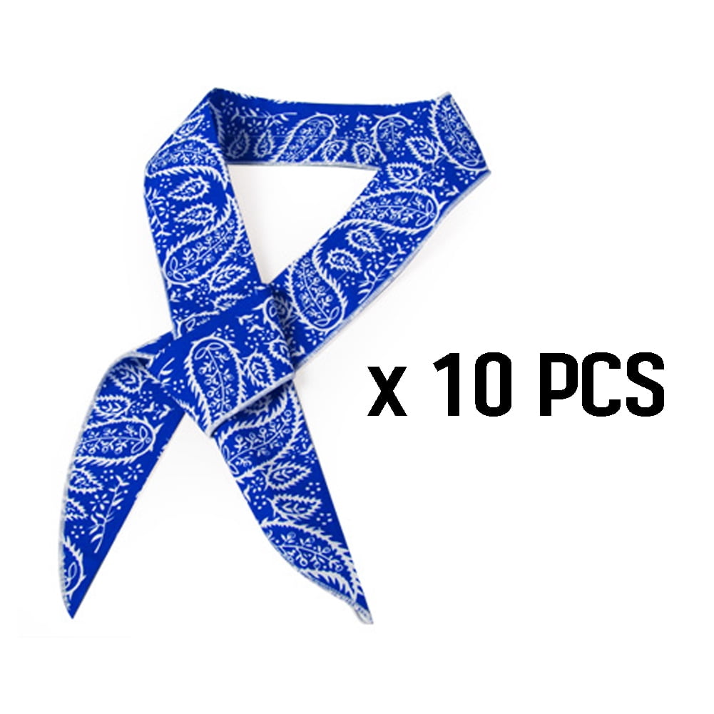 10 Pcs, The Elixir Sports Chill Ice Cooling Scarf Cool Wrap Evaporative ...