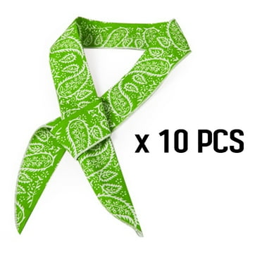 The Elixir Ice Cool Scarf Neck Wrap Cooling Scarf, 3 Pcs Pack, Black ...