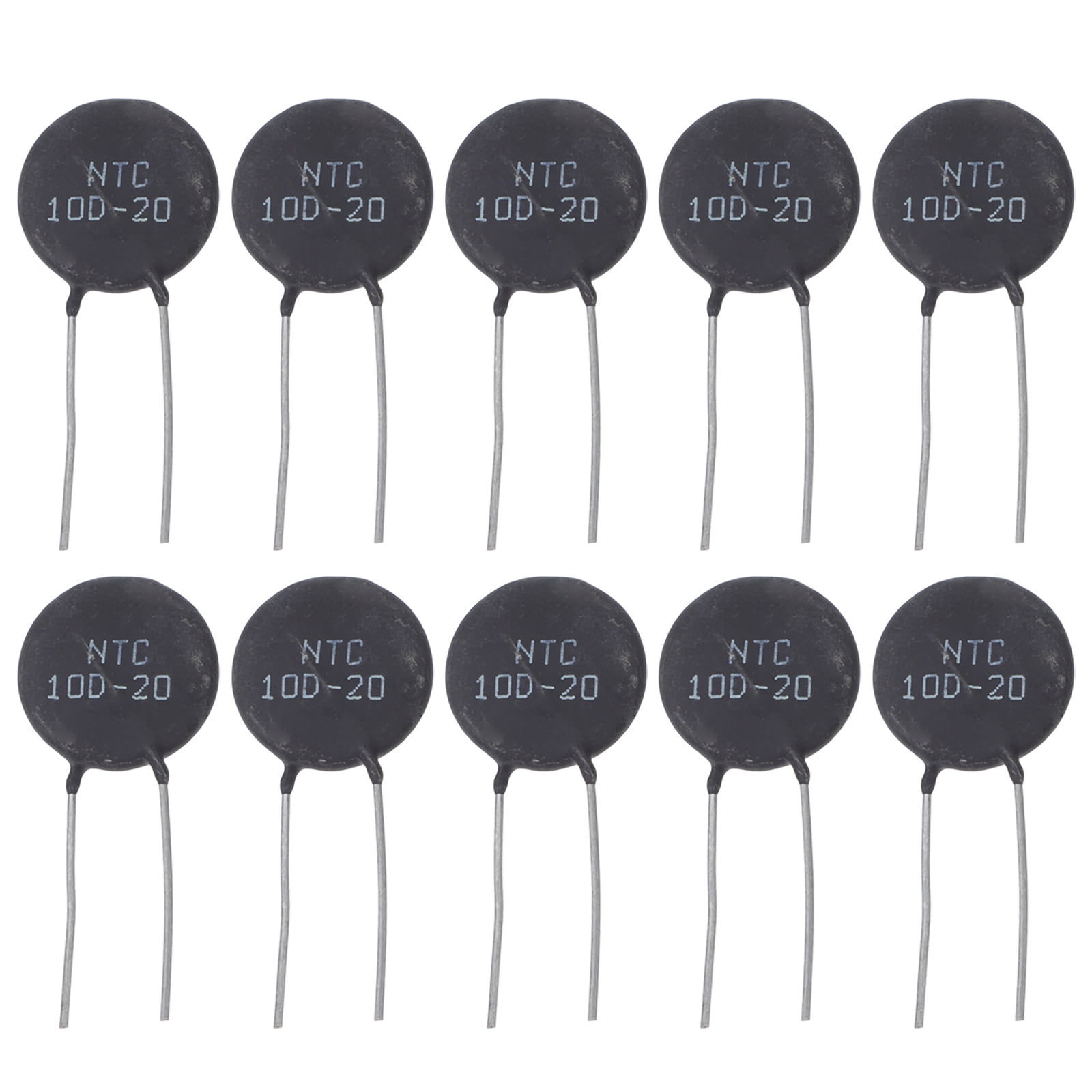 10 Pcs Thermistor Temperature Sensor Thermal Resistors Sensors Assorted ...