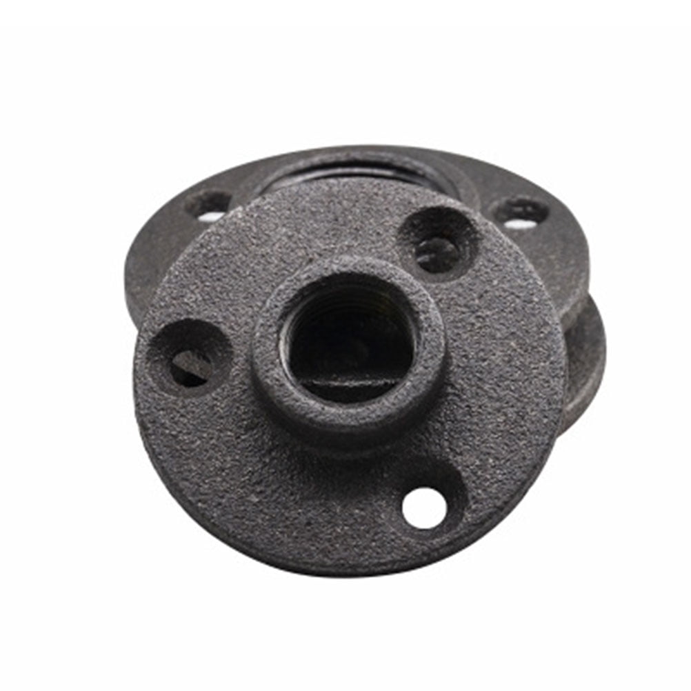 10 Pcs Threaded Floor Flange Wall Mounted Pipe Fittings Floor Flange 6. ...