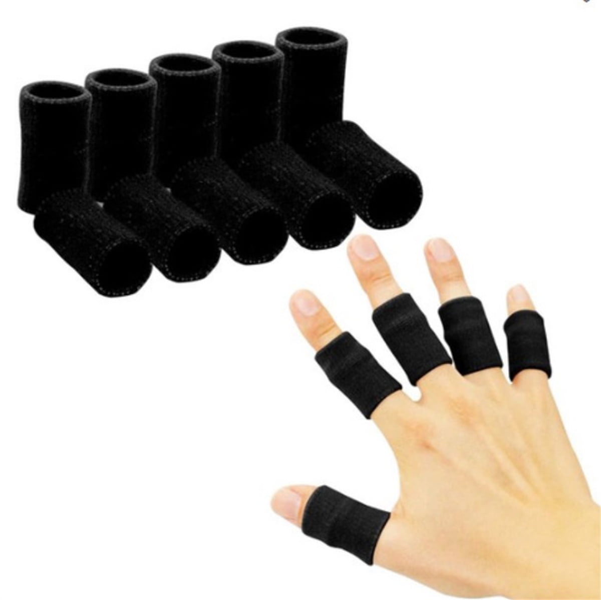 10 Pcs Thumb Splint Brace,Breathable Finger Sleeves for Arthritis ...