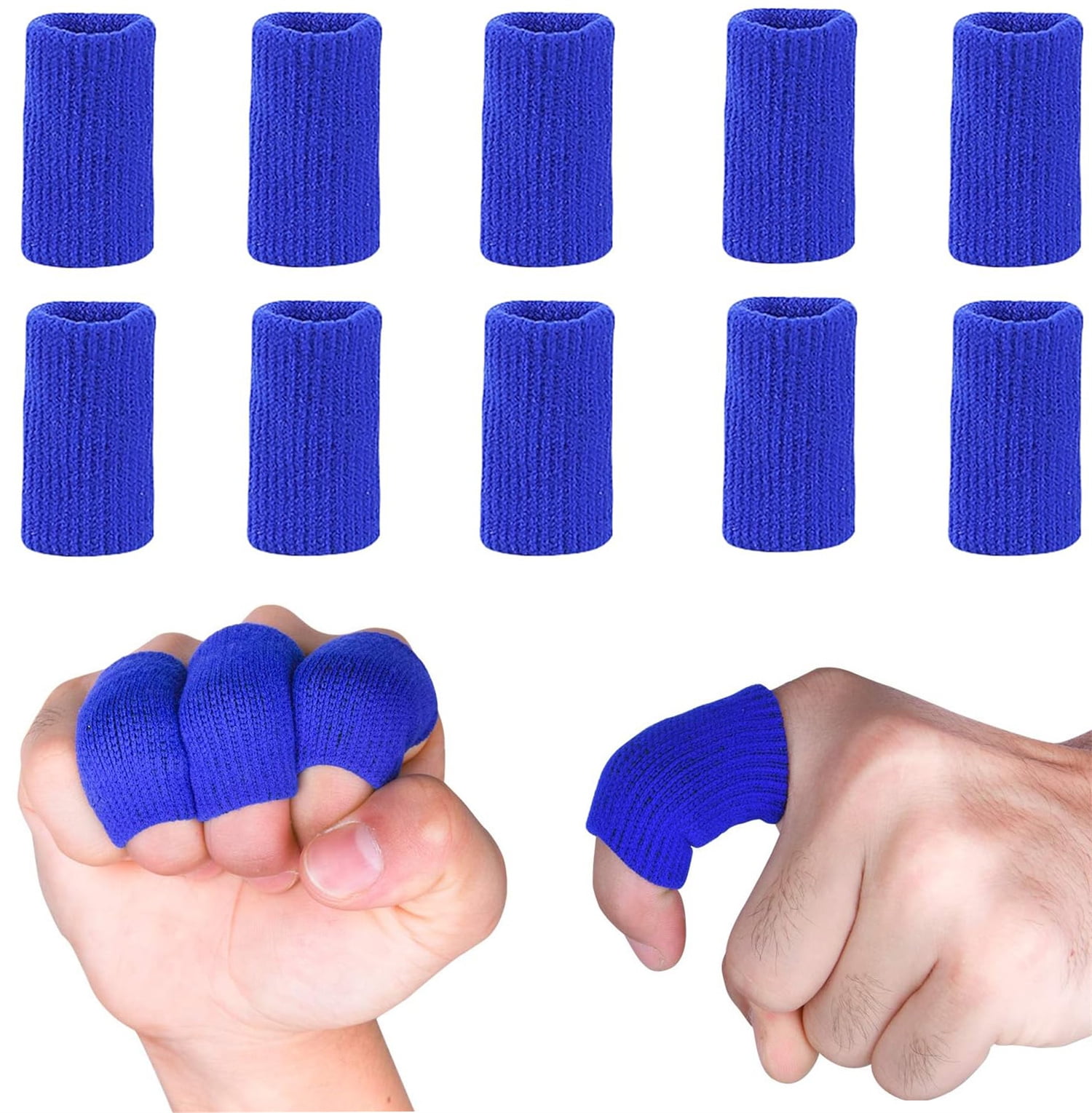 10 Pcs Thumb Splint Brace Support,Bexikou Elastic Compression Finger ...