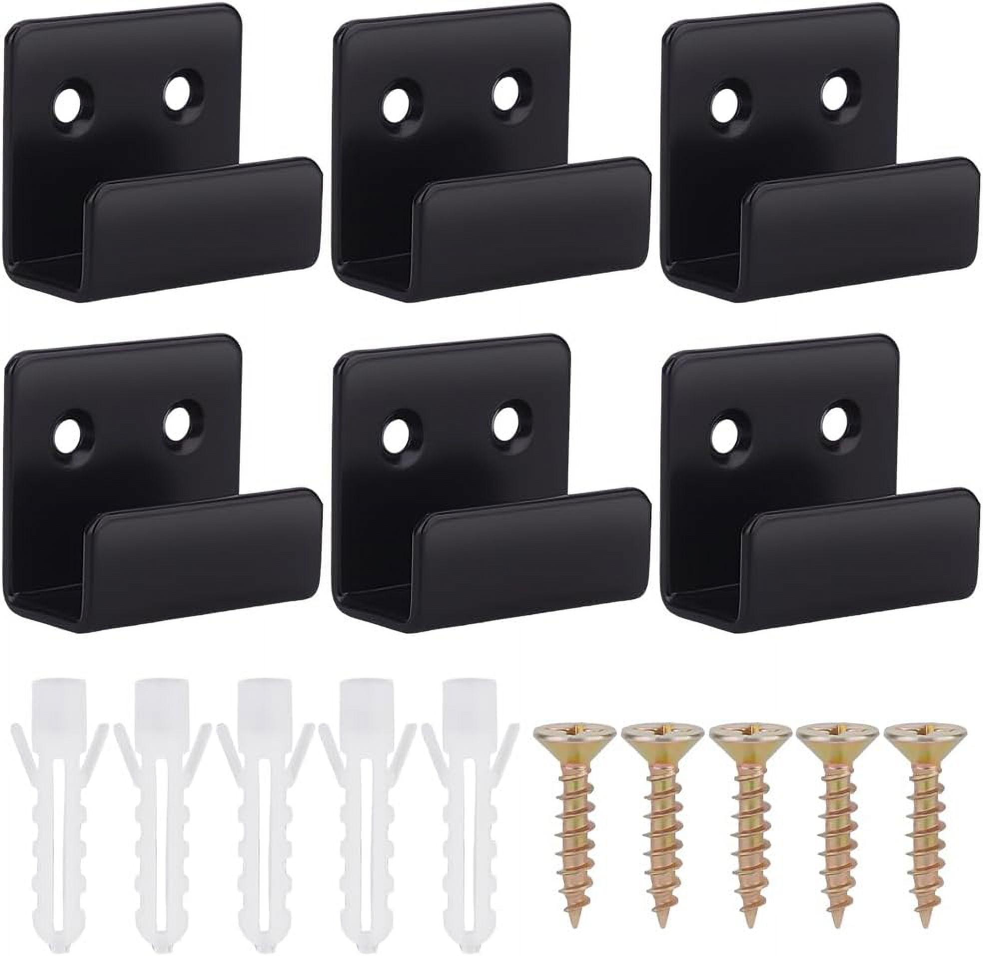 10 Pcs Tile Display Wall Hanger Iron Wall Mounted Hook Hangers Large ...