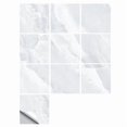 10 Pcs Tile Stickers Marble Self-adhesive Waterproof Vinyl Peel and ...