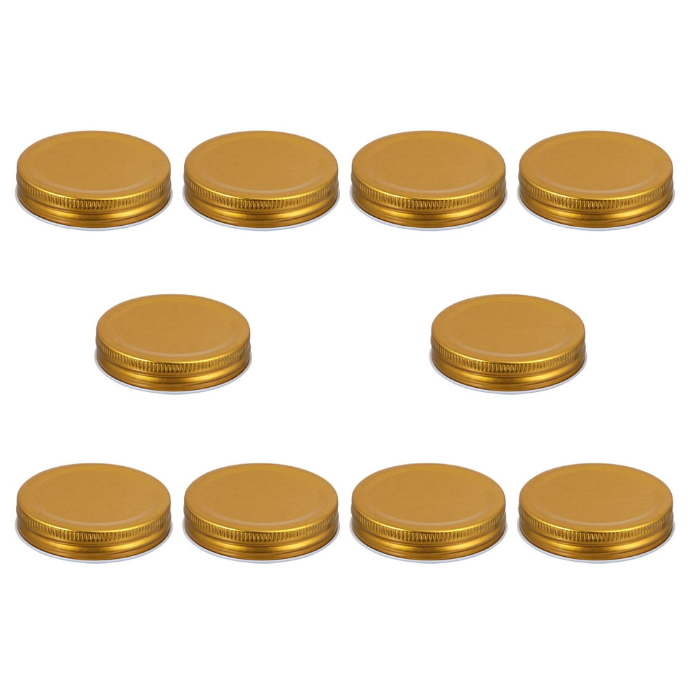 10 Pcs Tinplate Cover Multipurpose Canning Covers Professional Jar Lids ...