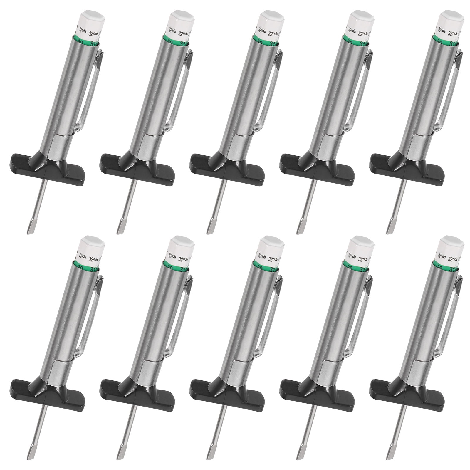 10 Pcs Tire Depth Gauge Car Tyre Tire Tread Depth Gauge Tire Thread ...