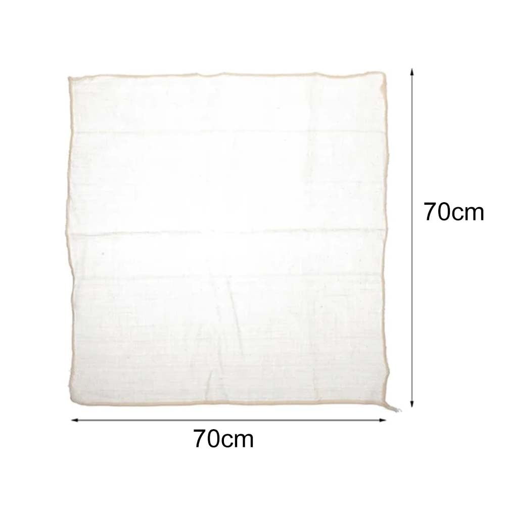 10 Pcs Tofu Making Filter Cloth, 27.56*27.56inch Specifications Cotton ...