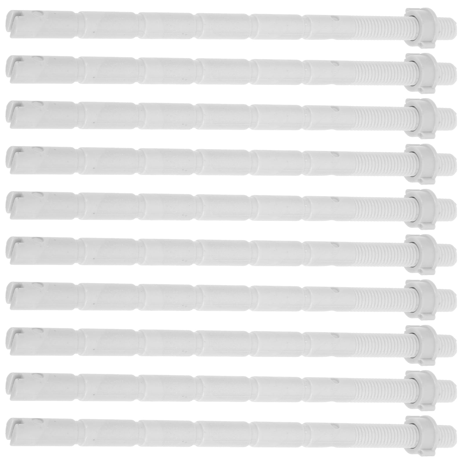 10 Pcs Toilet Button Screw Dual Flush Kit Tank Lever Water Rod Restroom ...