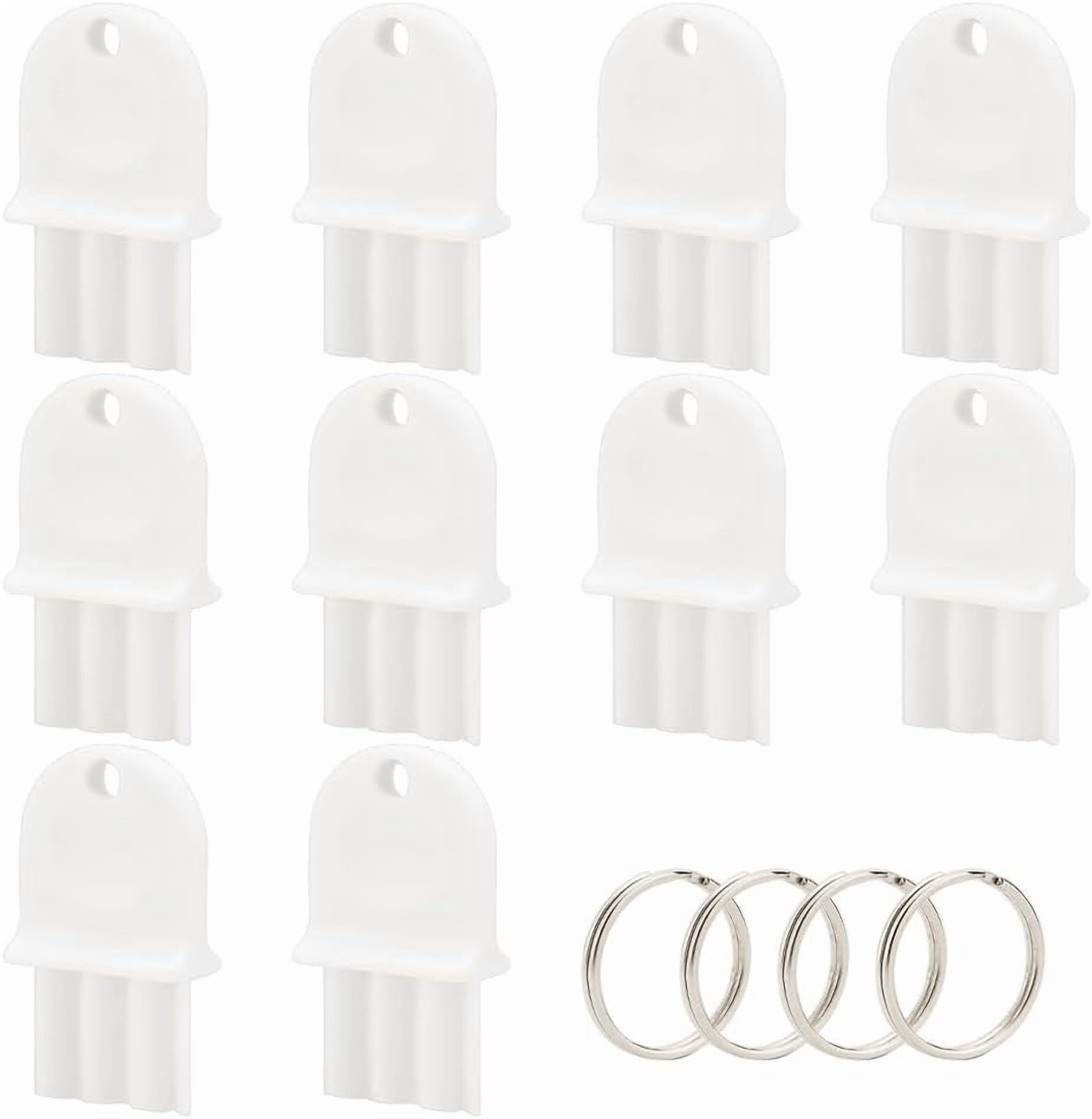 10 Pcs Toilet Paper Dispenser Keys Universal Plastic Dispenser Key ...