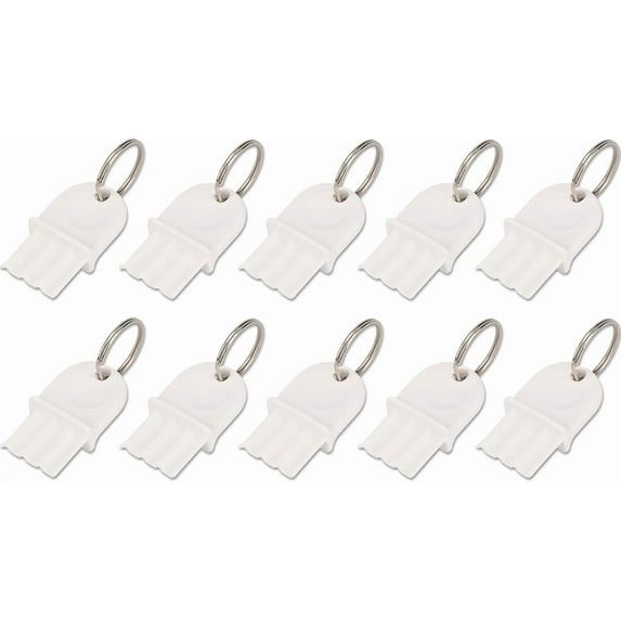 10 Pcs Toilet Paper Towel Dispenser Key, Universal Tissue Dispenser Key ...