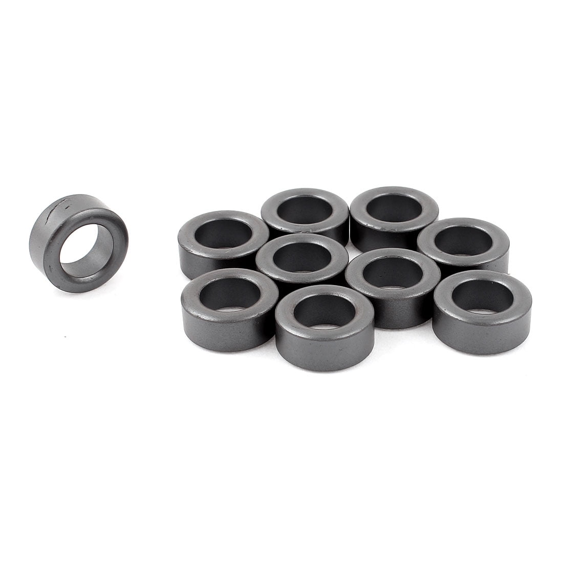 10 Pcs Toroid Ring Ferrite Cores 22.5mm x 13.5mm x 10mm - Walmart.com
