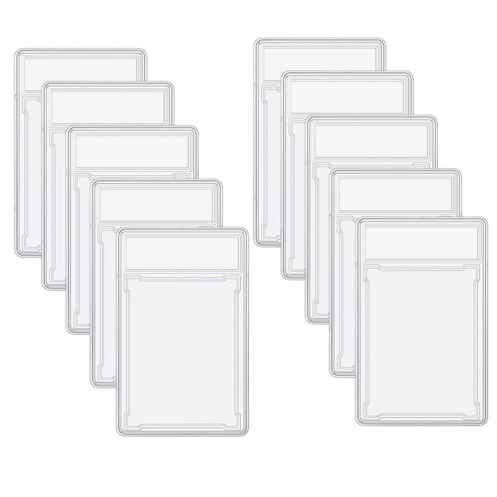 10 Pcs Trading Cards Protector Case Acrylic Clear Graded Card Holders ...