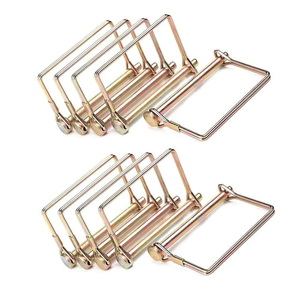 10 Pcs Trailer Coupler RRF12 Pin 1/4 inch Diameter 4inch Long, Heavy ...