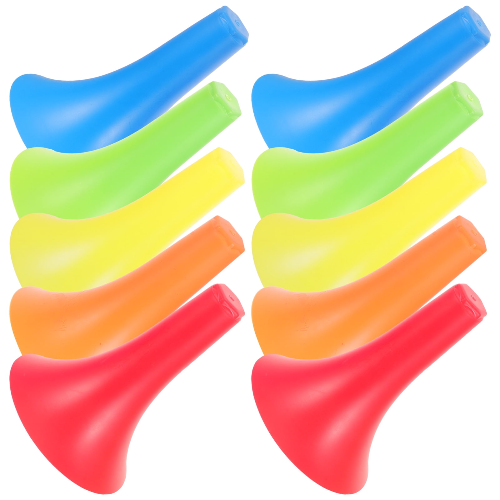 10 Pack Assorted Color Plastic Training Cones for Sports Agility Skills ...