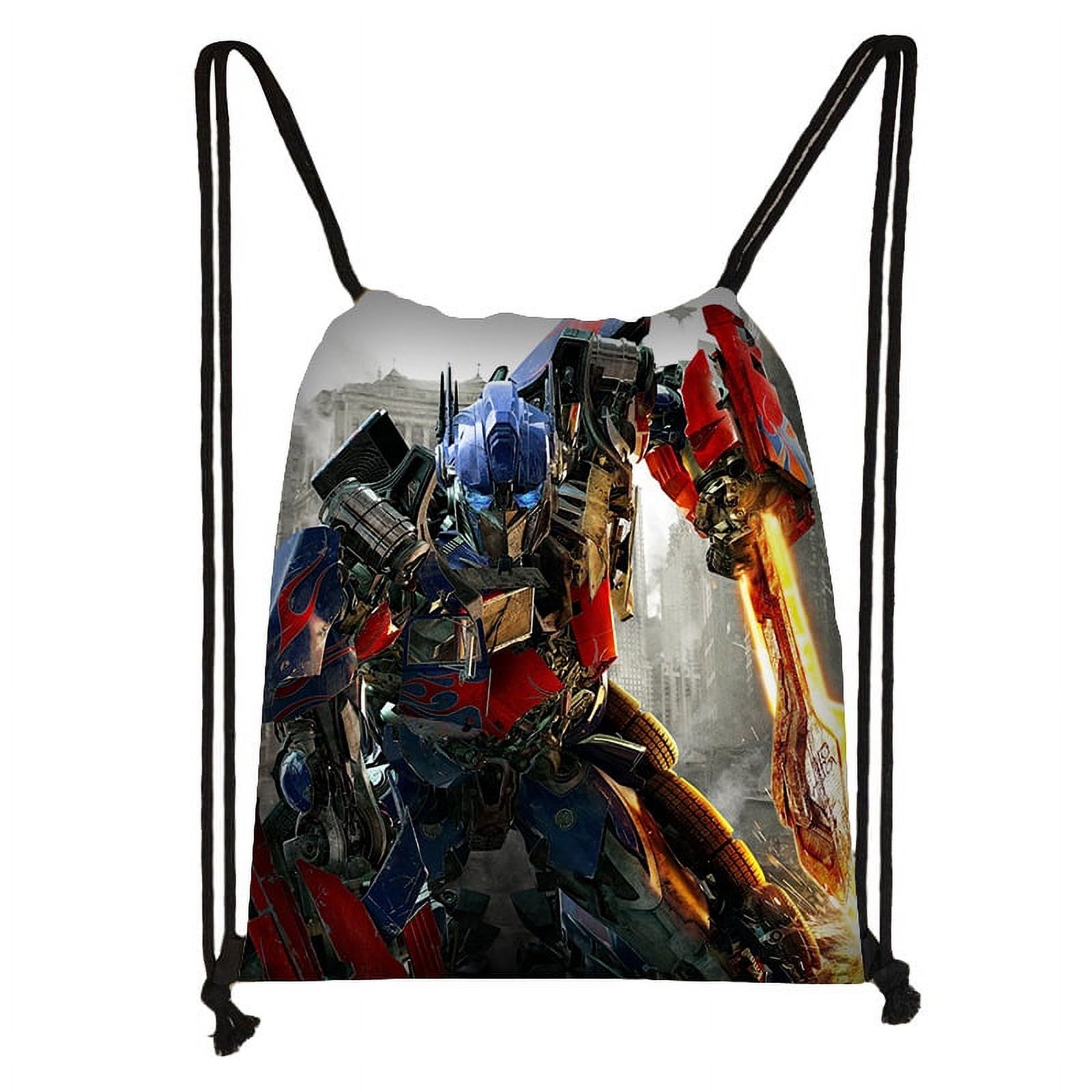 10 Pcs Trans formers Drawstring Bags Crash Trans formers Birthday Party ...