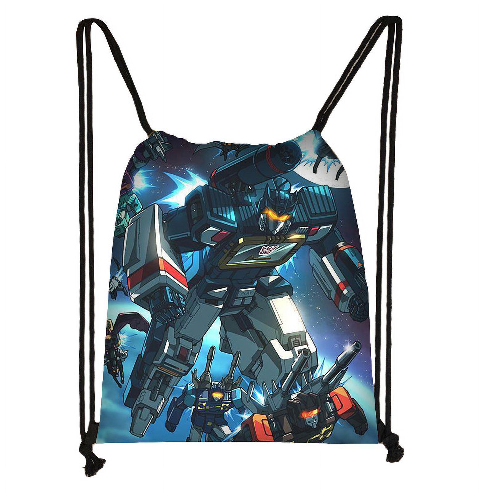 10 Pcs Trans formers Drawstring Bags Crash Trans formers Birthday Party ...