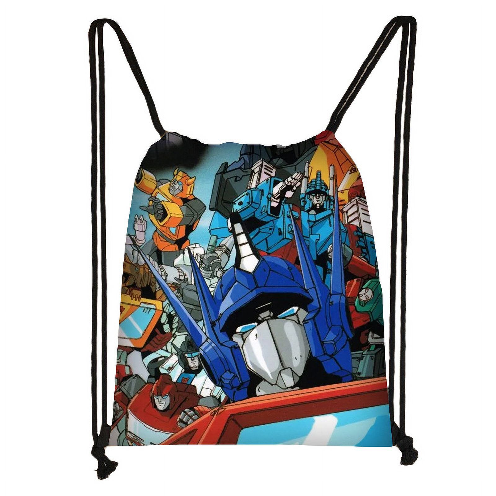 10 Pcs Trans formers Drawstring Bags Crash Trans formers Birthday Party ...