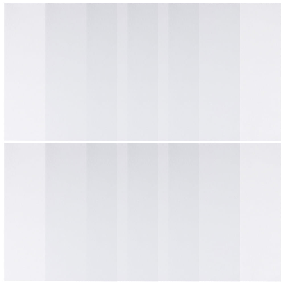 10 Pcs Translucent Heat Shrink Plastic Kid Craft DIY Blank Materials ...