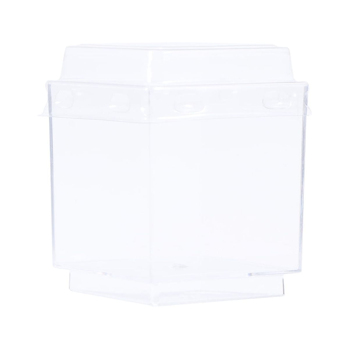 10 Pcs Transparent Dessert Cup Yogurt Cups Disposable Containers Square ...