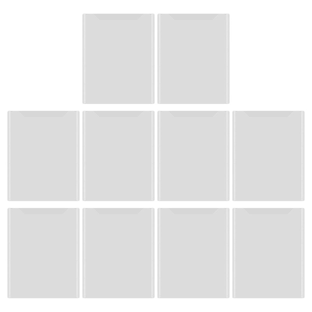 10 Pcs Transparent Folder Clear Hanging File Folders Bookmark Paper Bag ...