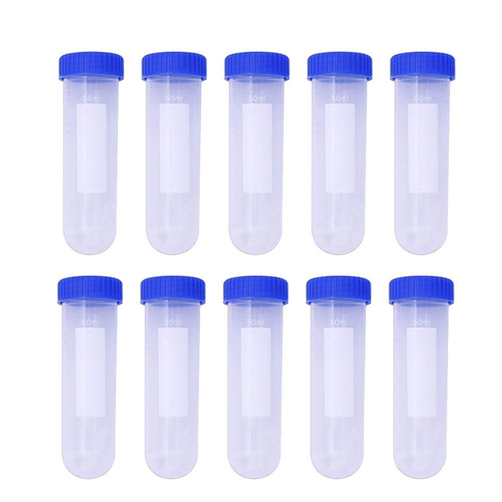 OUNONA Bottles for Needles Storage Translucent Plastic Containers for ...