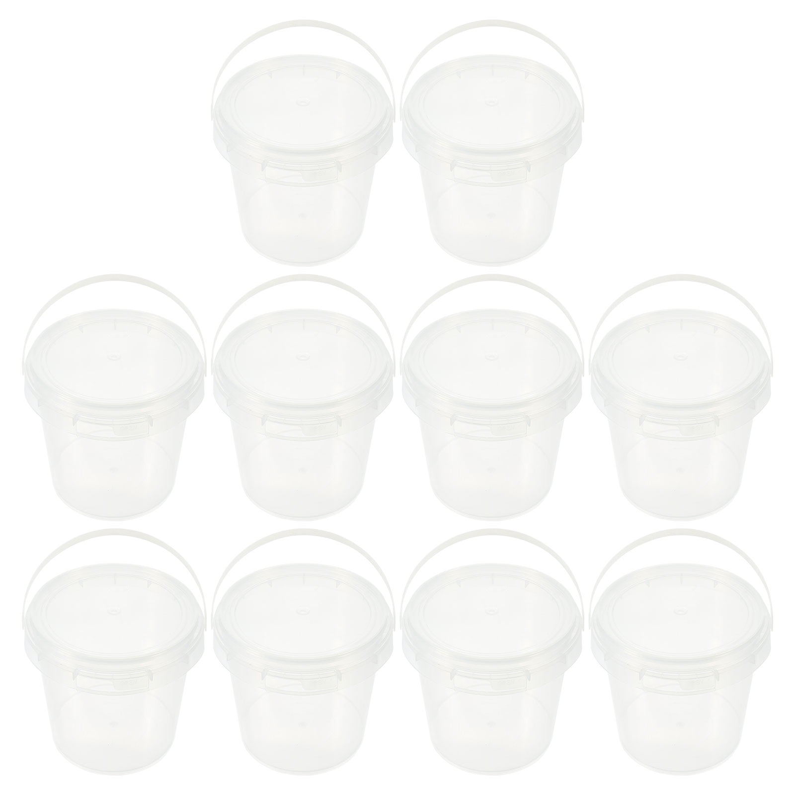 Recardis 10Pcs Dustproof Moisture-proof Storage Bucket Food Storage ...