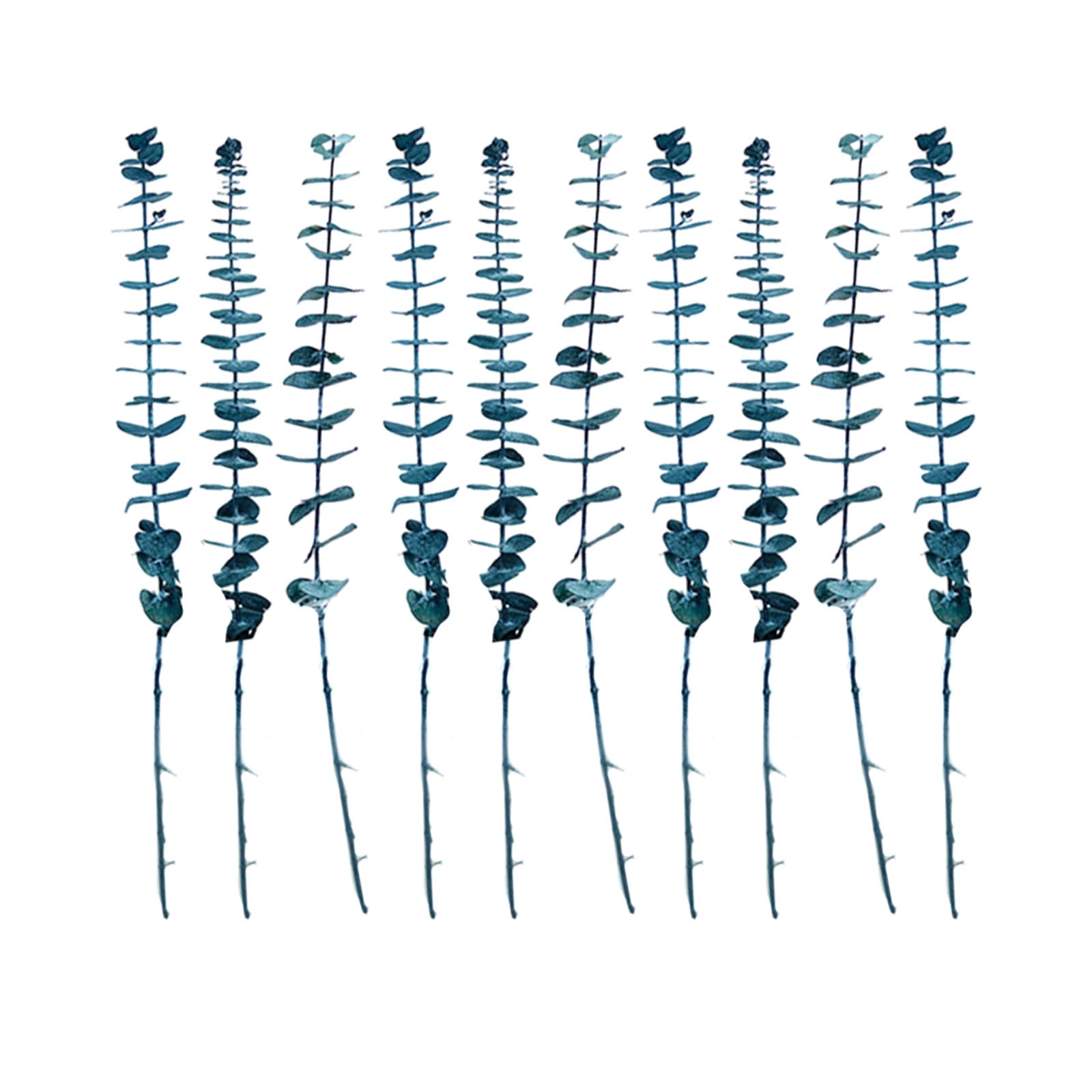 10 Pcs Trees Stems Decor Artificial Trees Leaves Faux Branches for Home ...