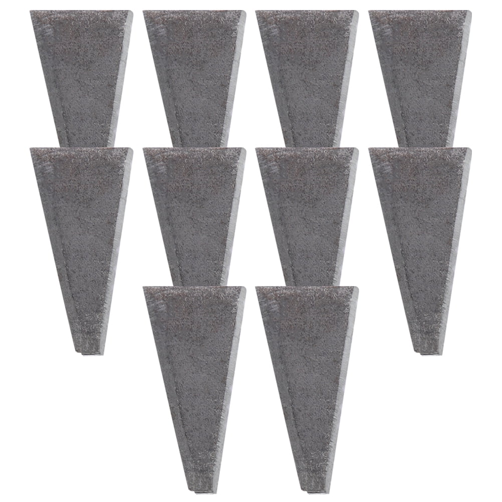 10 Pcs Triangle Wedge Nail Hammer for Carbon Steel Blacksmith Handle ...