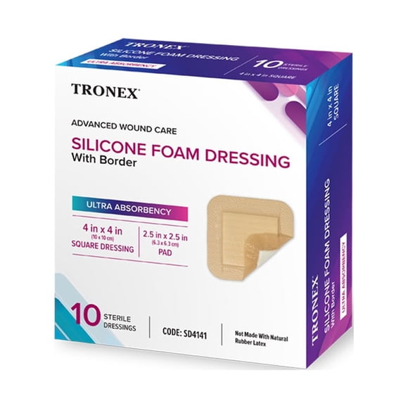 Silicone Foam Dressing Border