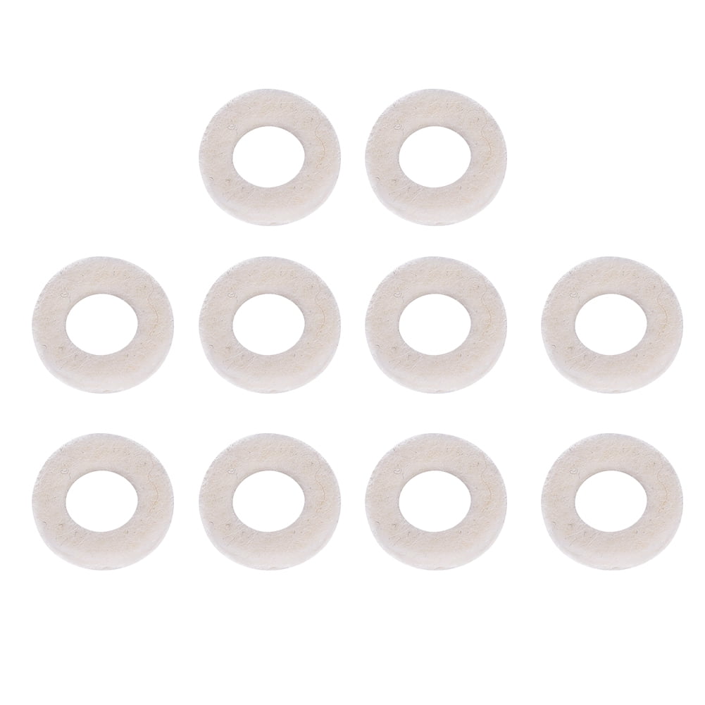 10 Pcs Trumpet Felt Pads Replacement Cotton Soft Valve Pads, Musical ...