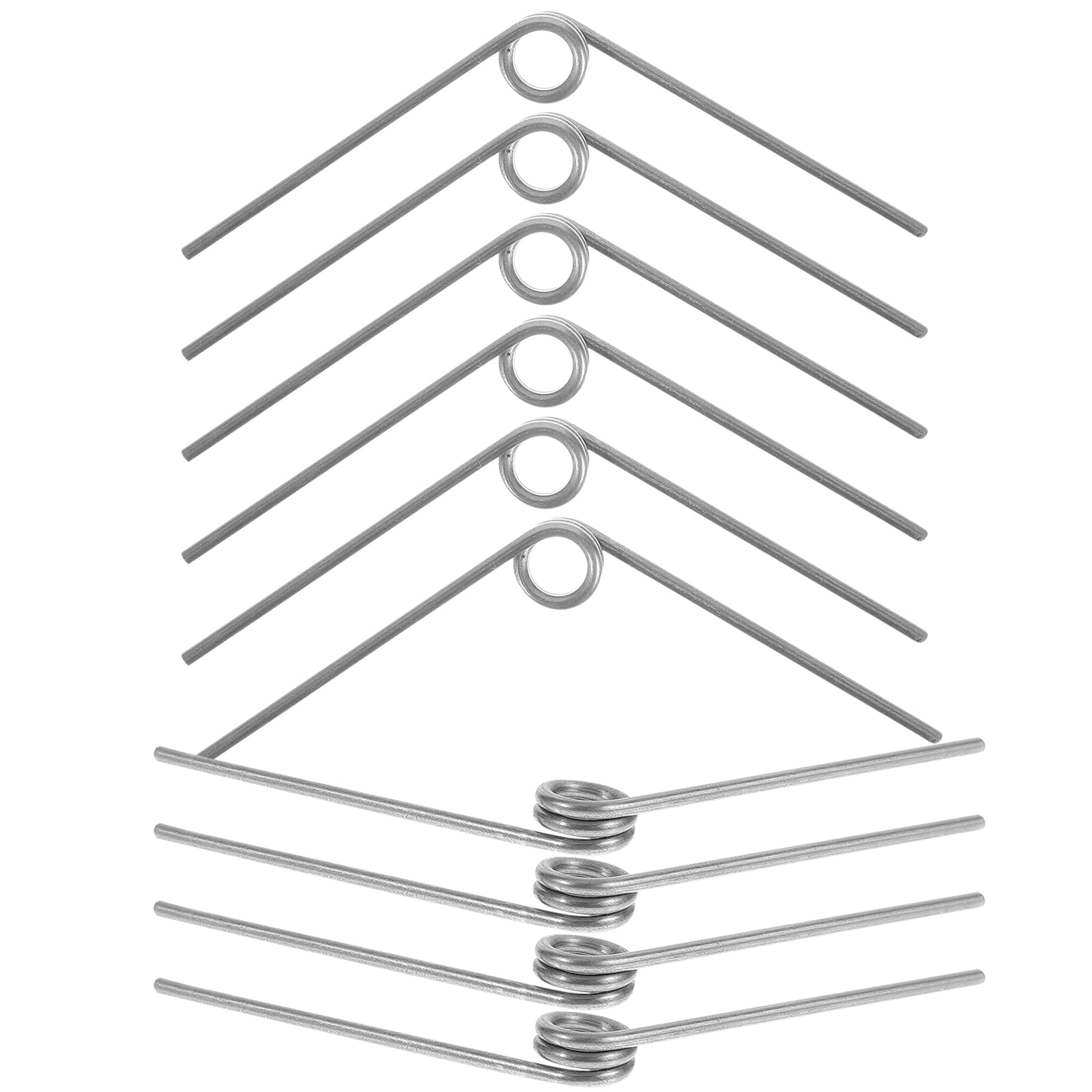 10 Pcs V-shaped Spring Sprung Replacement Spring Garden Pruner Tools ...