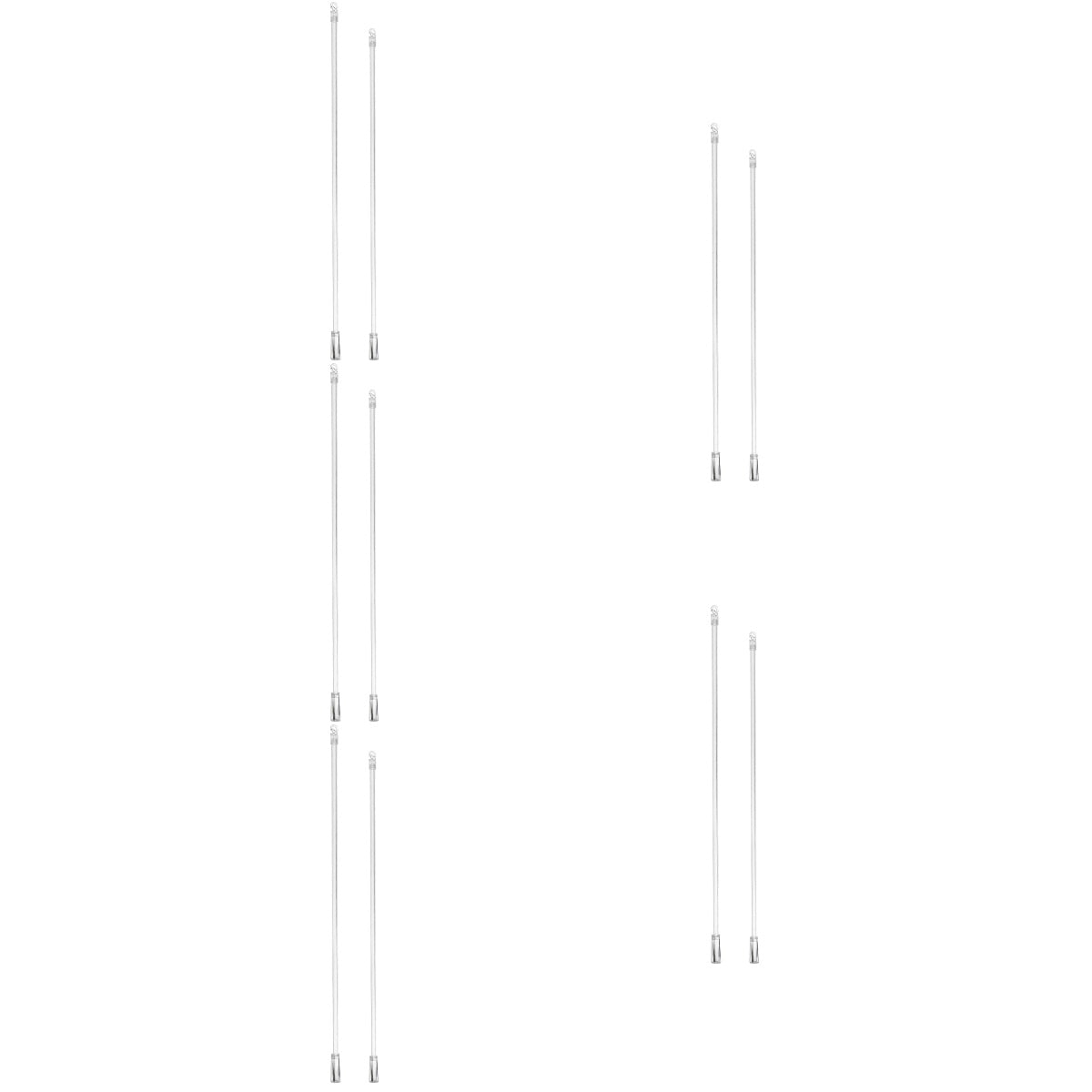 10 Pcs Venetian Blind Rod Curtain Hooks Blind Wand Blind Rod with Hook ...