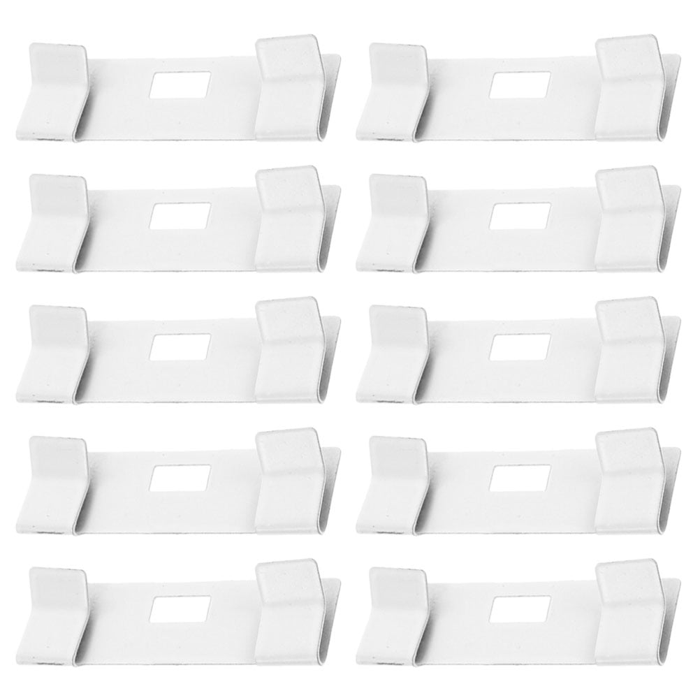 Vertical Blind Repair Tabs with Metal Bracket for Home Color 10 Pieces ...