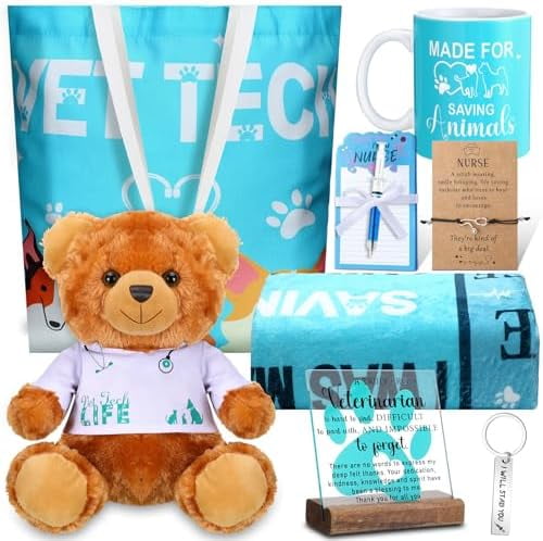 10 Pcs Vet Tech Graduation Gift 2025 Nurse Gift Boxes Set for Women Her ...