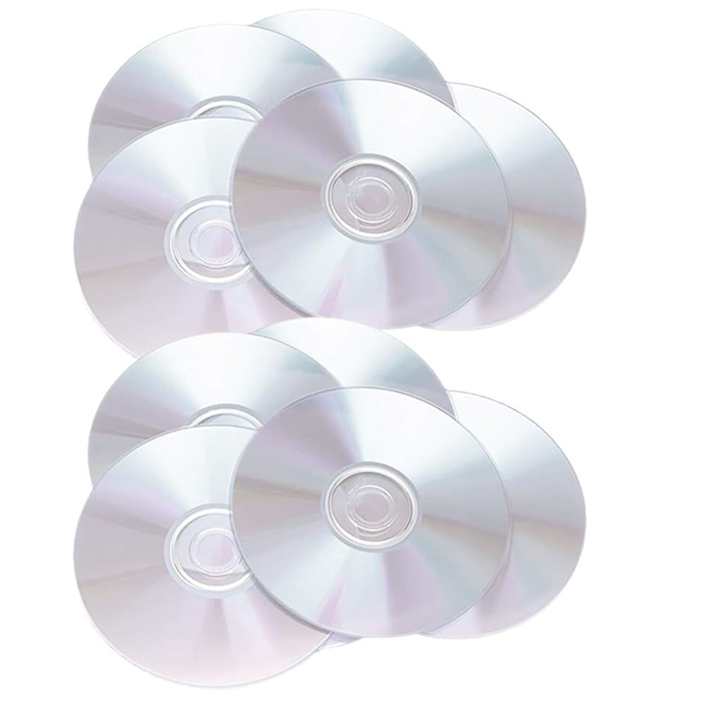 10 Pcs Vinyl Display Handmade CD Discs Crafts Clear - Walmart.com