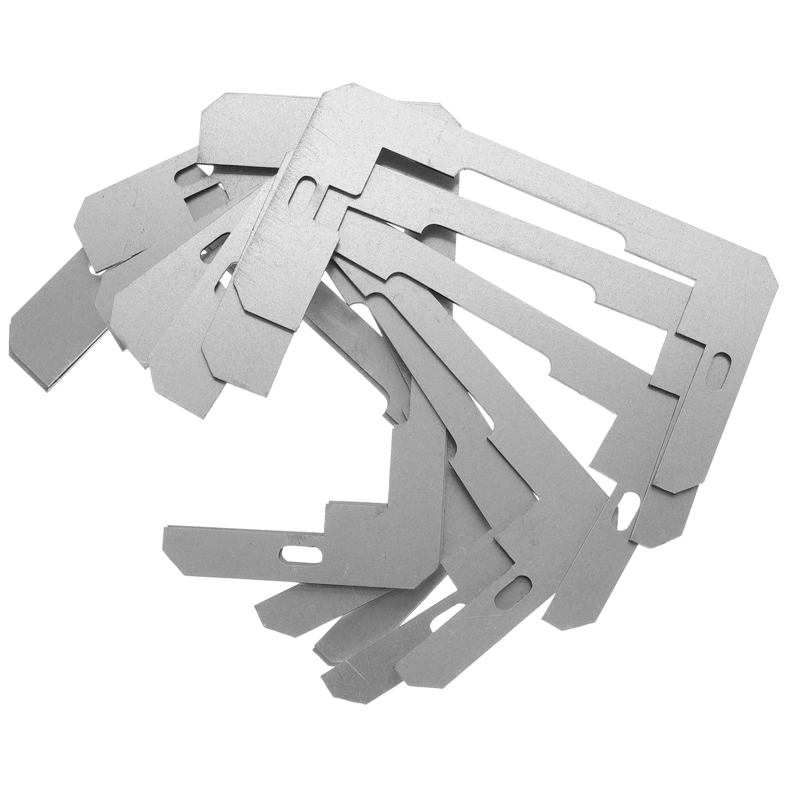 Wall Plate Spacer for Outlet Silver Iron 10Pcs Electrical Box Fix ...
